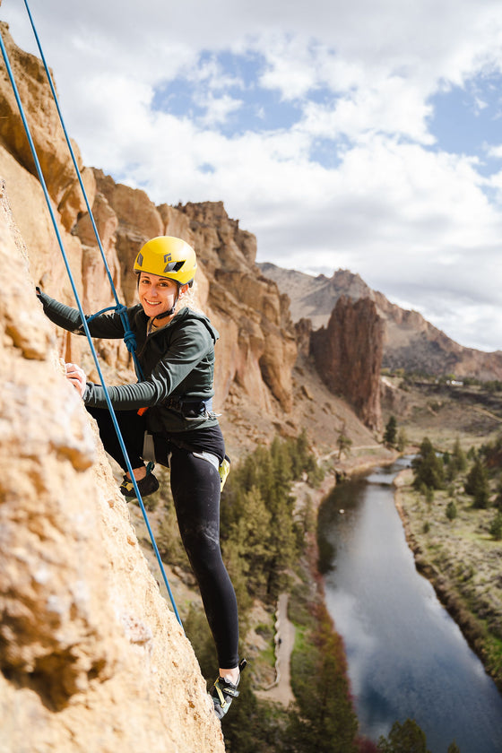Smith Rock Climbing & Yoga | Women's Rock Climbing Retreat | She Moves ...